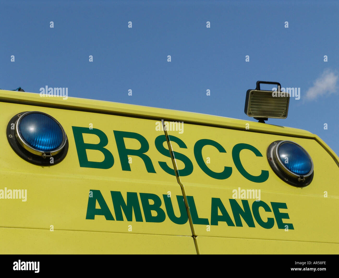 Ambulance Rear Lights High Resolution Stock Photography and Images - Alamy