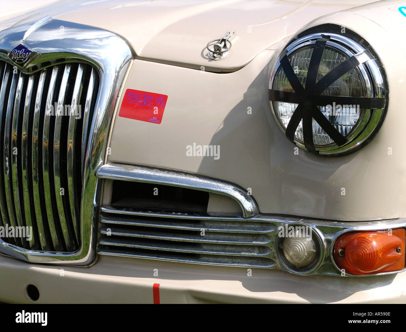 Riley vintage car chrome grille hi-res stock photography and images - Alamy