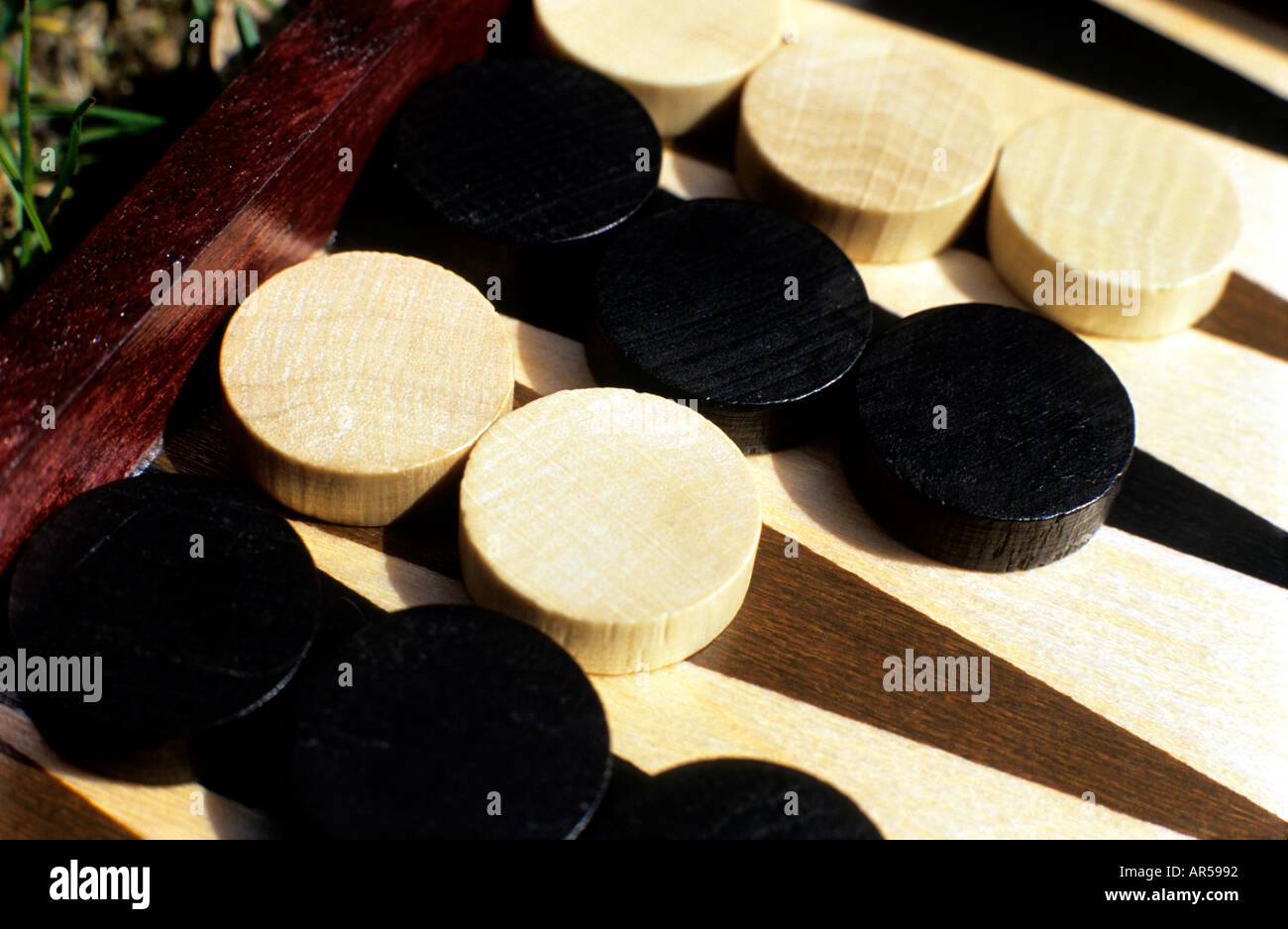 Tric trac board hi-res stock photography and images - Alamy