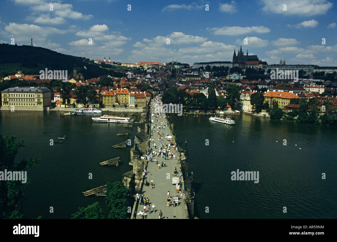 Charles bridge prague Stock Photo - Alamy
