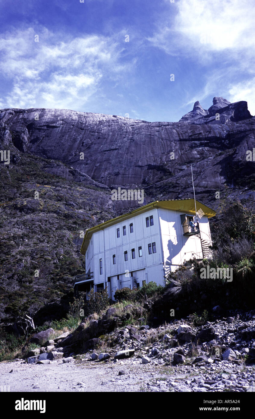 Laban Rata mountain refuge on Mount Kinabalu in Sabah Borneo Malaysia ...