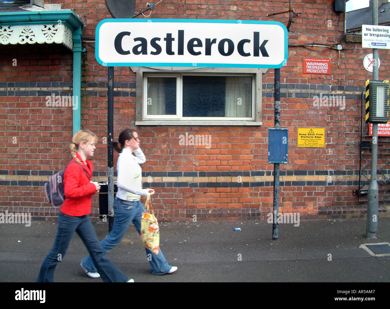 Ballymena railway station hi-res stock photography and images - Alamy