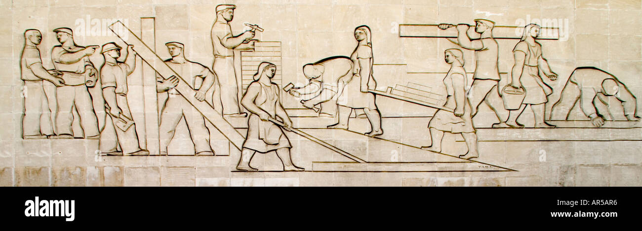 Communist symbolism left over from the cold war Stock Photo - Alamy