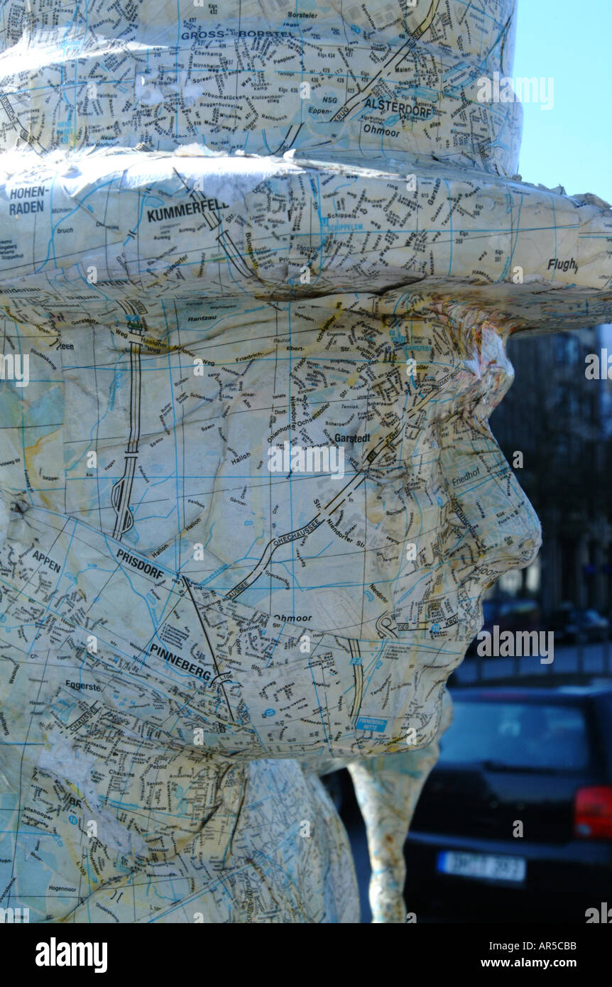 Hamburg Maps High Resolution Stock Photography and Images - Alamy