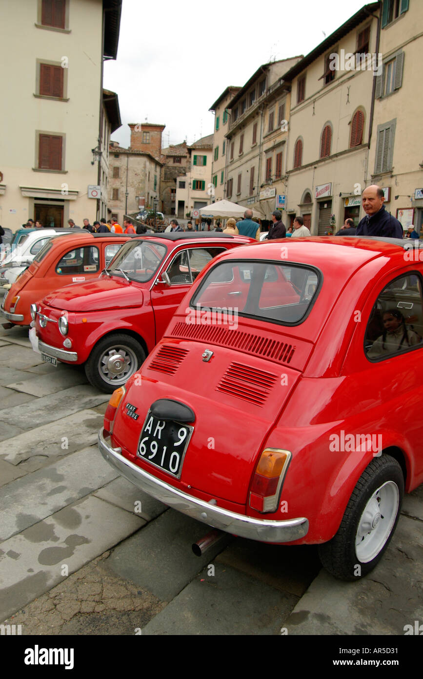 Rally of fiat 500 cars hi-res stock photography and images - Alamy