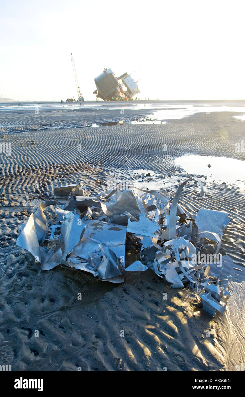 Grounded ferry Riverdance Stock Photo - Alamy