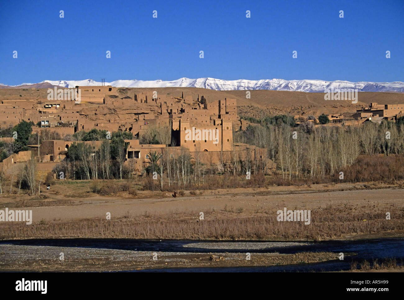 Adobe building in Morocco North Africa Stock Photo - Alamy
