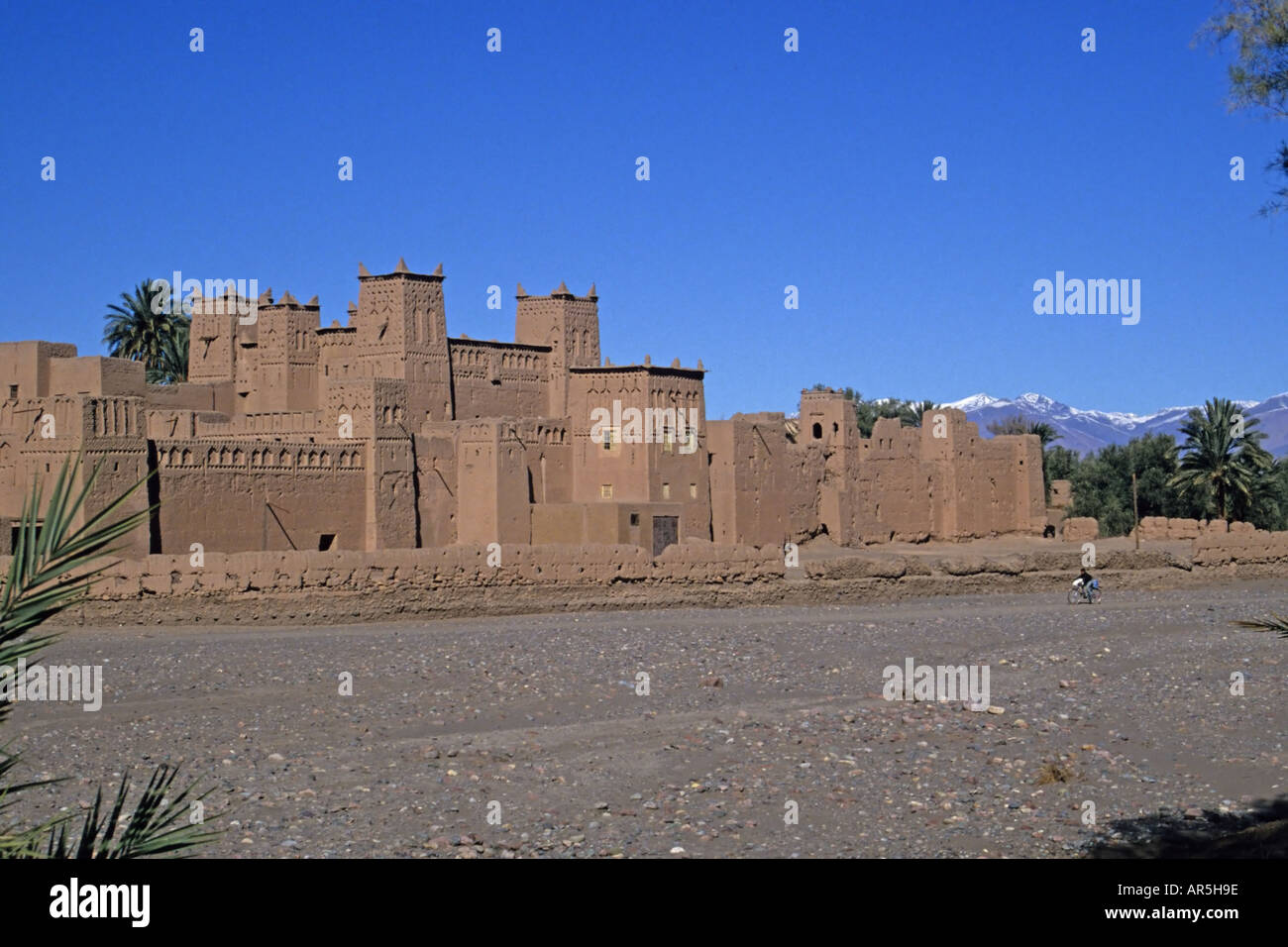 Adobe building in Morocco North Africa Stock Photo - Alamy