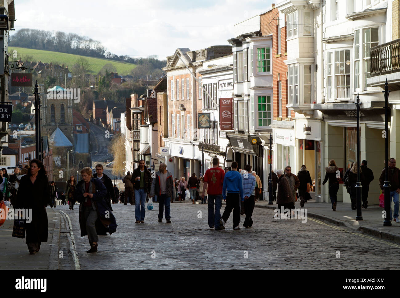 Guildford town centre hi-res stock photography and images - Alamy