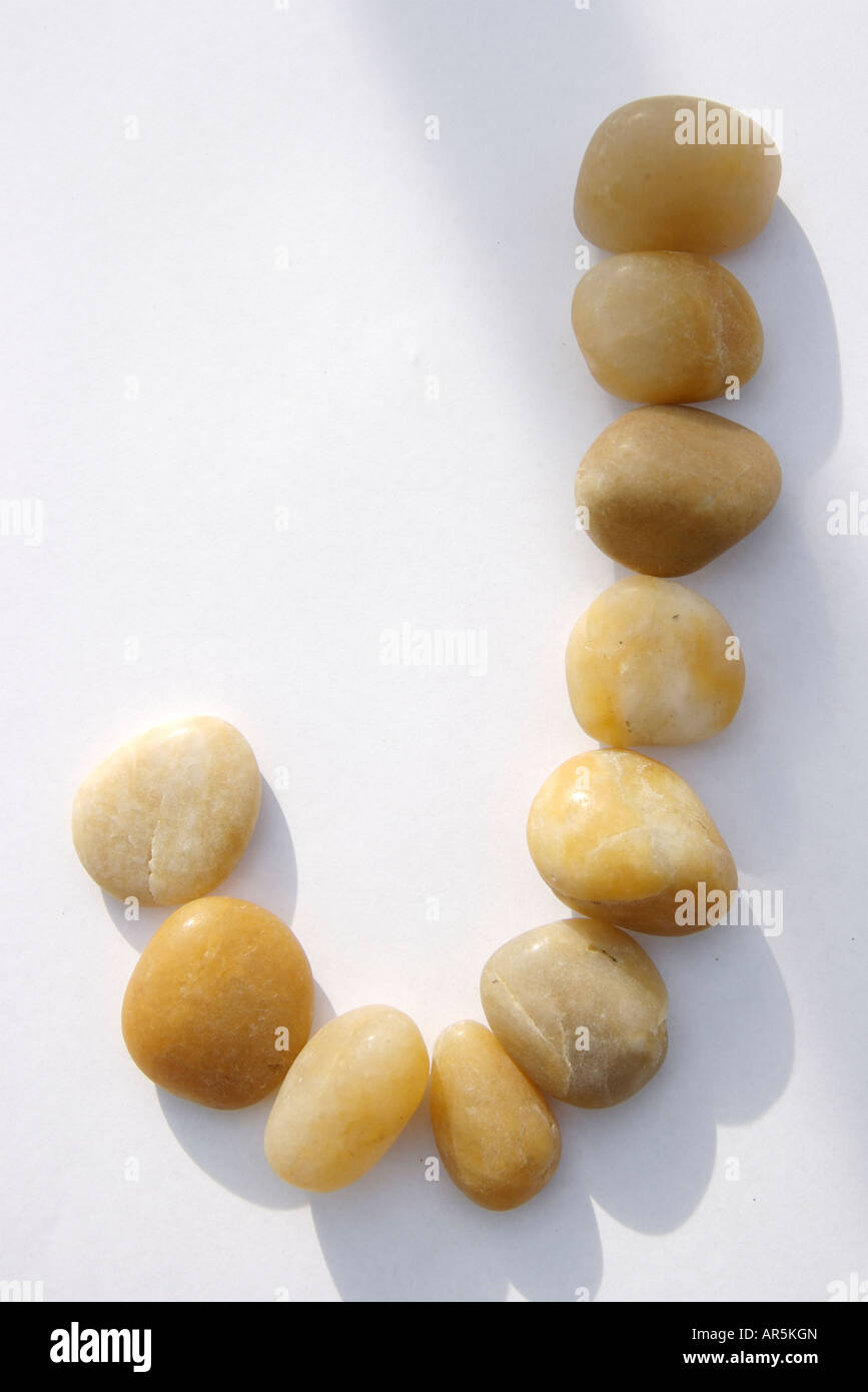 Stone Alphabet Letter J Stock Photo - Alamy