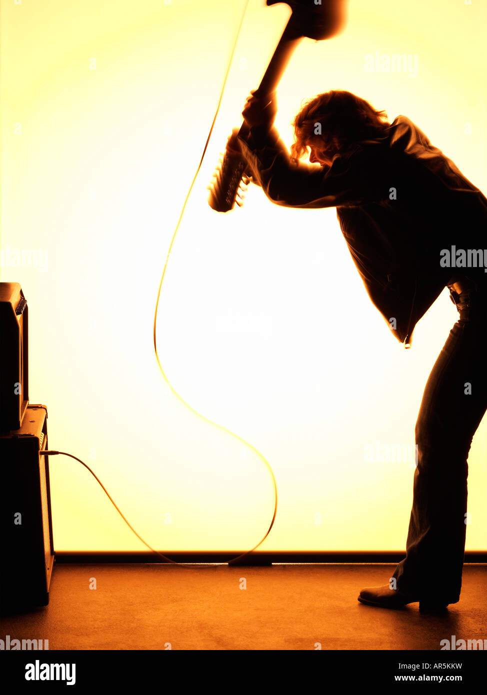Angry guitarist hi-res stock photography and images - Alamy