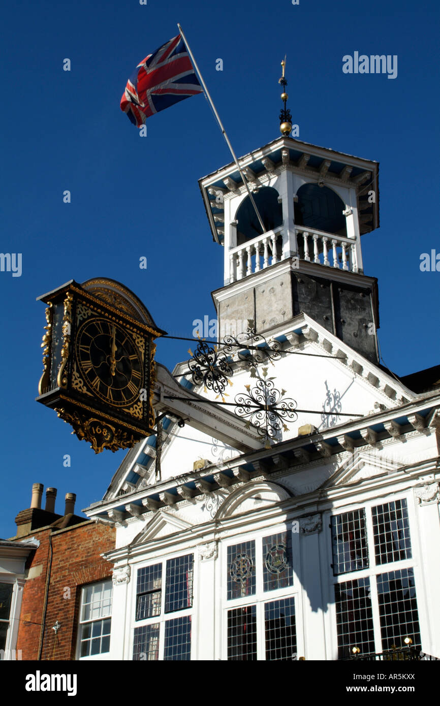The Guildhall Guildford Town Centre Surrey England UK 16th century ...