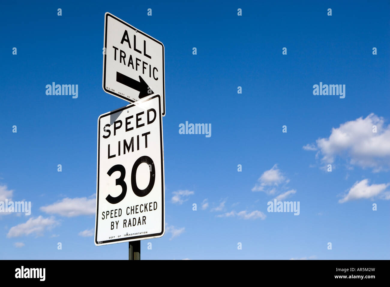 Road Signs Stock Photo Alamy
