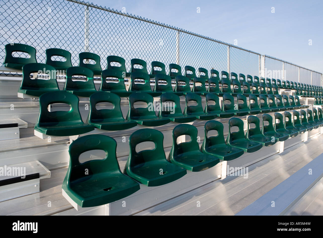 Empty stadium seats Stock Photo - Alamy