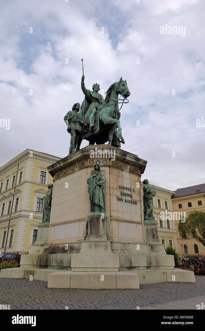 Statue of king ludwig 1 king of bavaria hi-res stock photography and ...