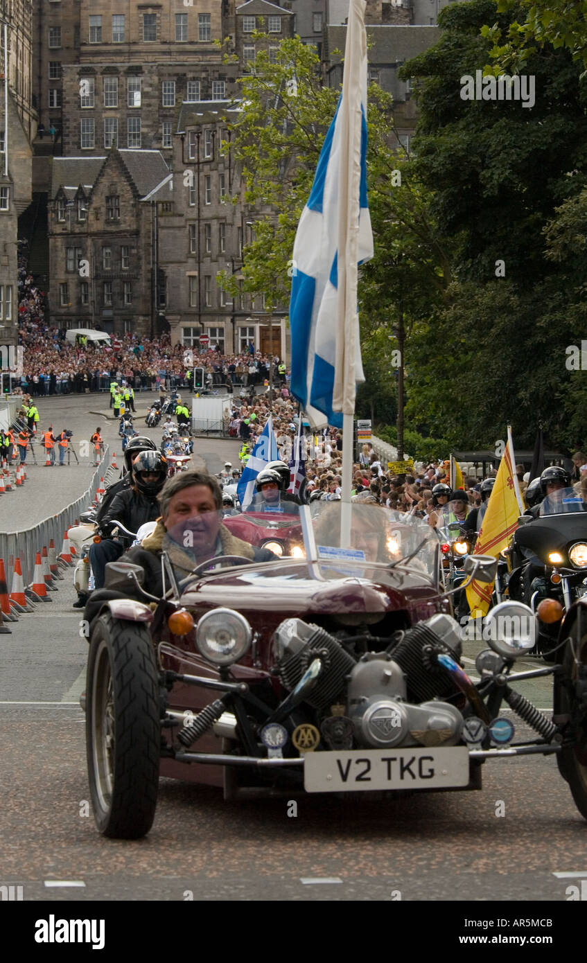 Vintage cars at Festival Cavalcade Edinburgh, Scotland Stock Photo - Alamy