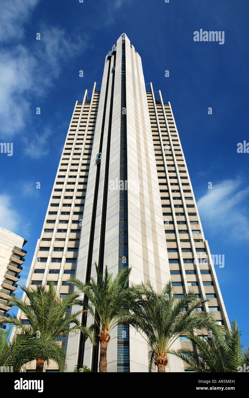 High rise building in Benidorm, Spain Stock Photo - Alamy
