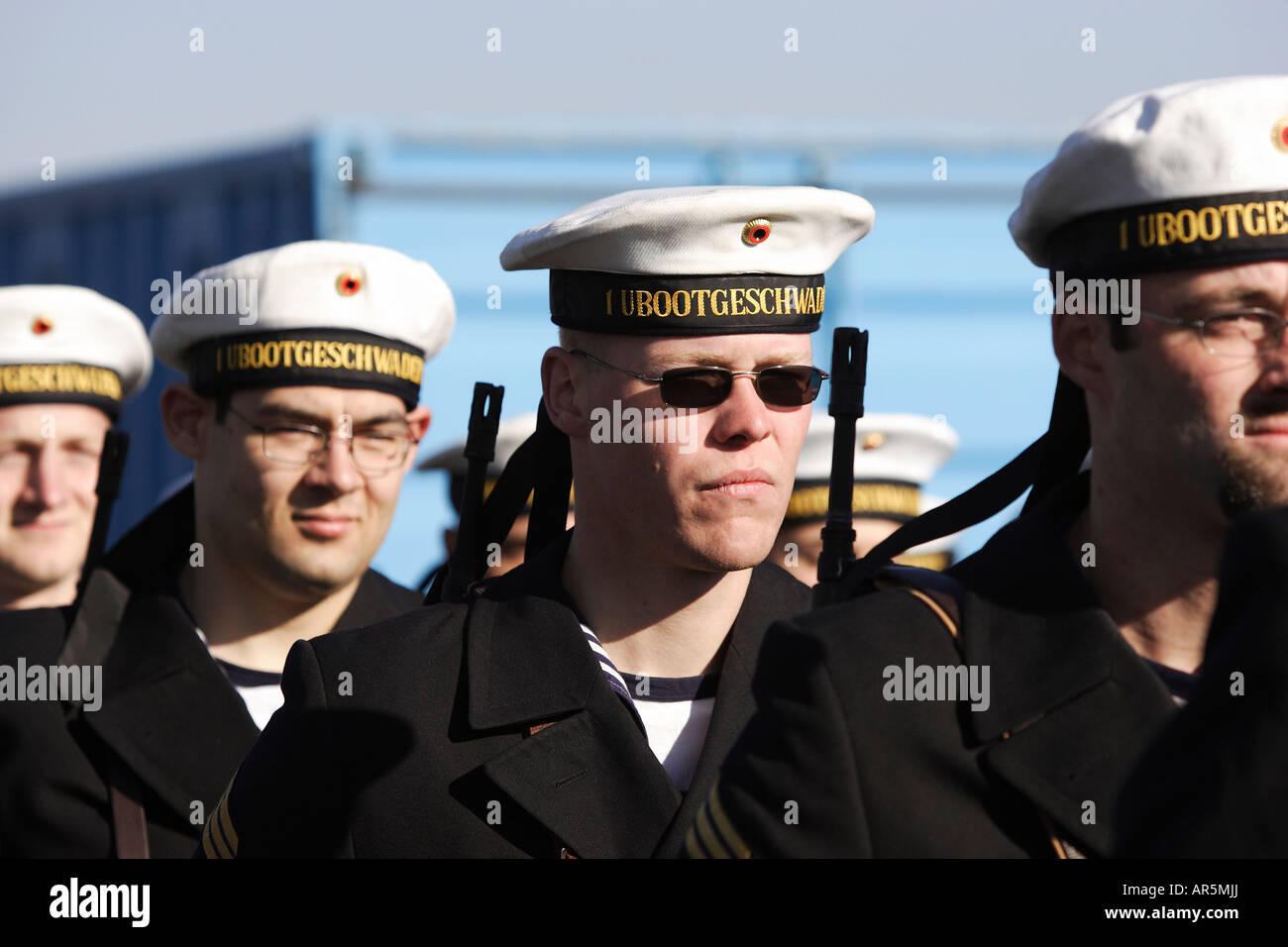Submarine squadron of the German Navy, Eckernfoerde, Germany Stock ...
