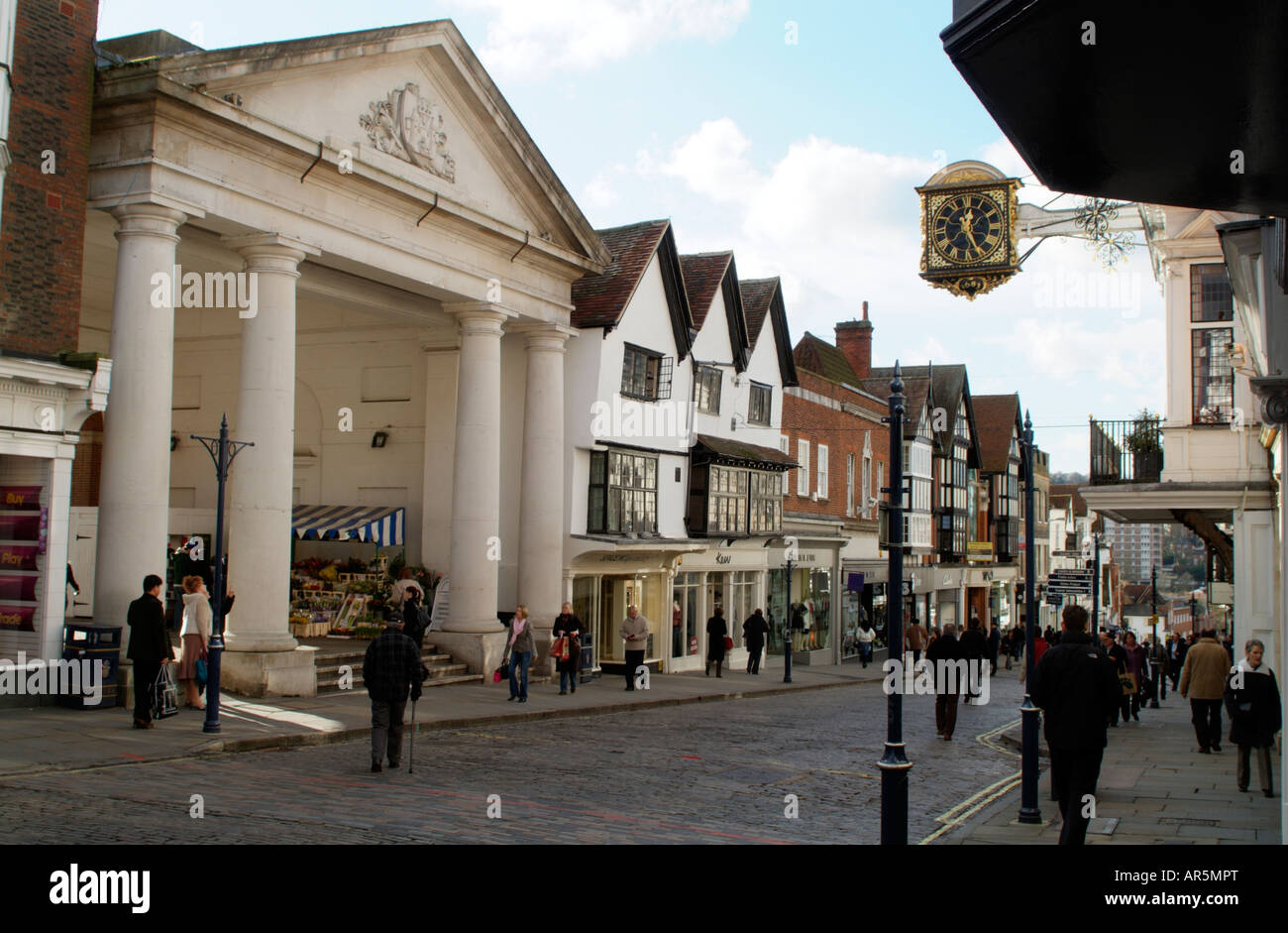 Guildford high street shops hi-res stock photography and images - Alamy