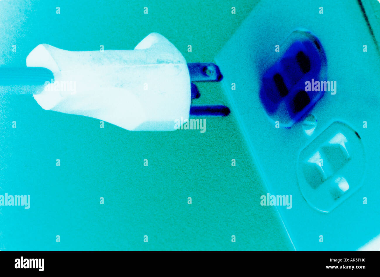 Plug and wall outlet Stock Photo - Alamy