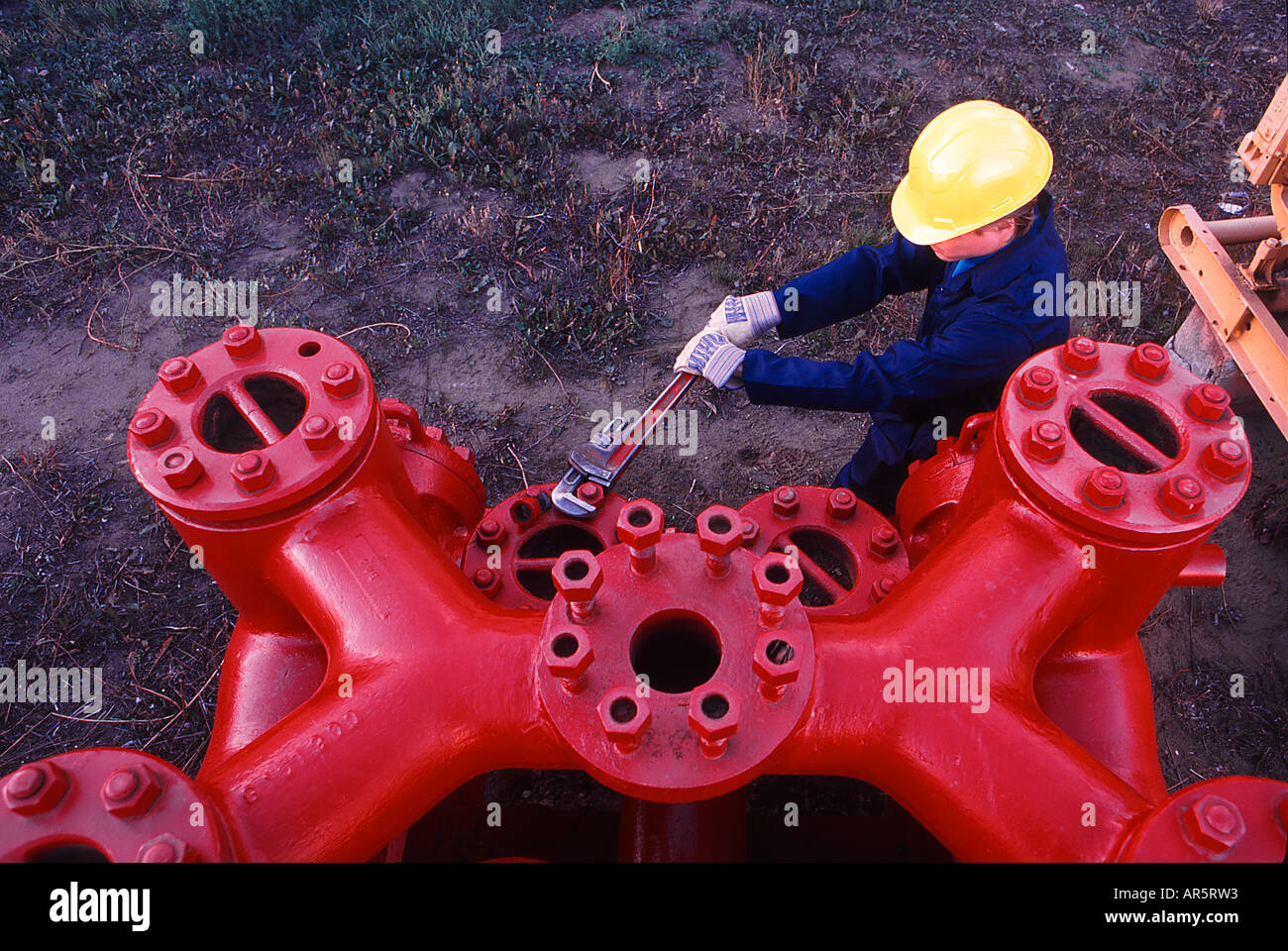Valve wheel wrench hi-res stock photography and images - Alamy