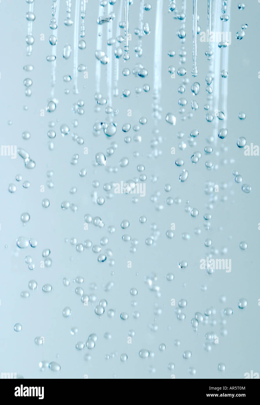 RAIN DROPS OF FREEZE WATER BACKGROUND Stock Photo - Alamy