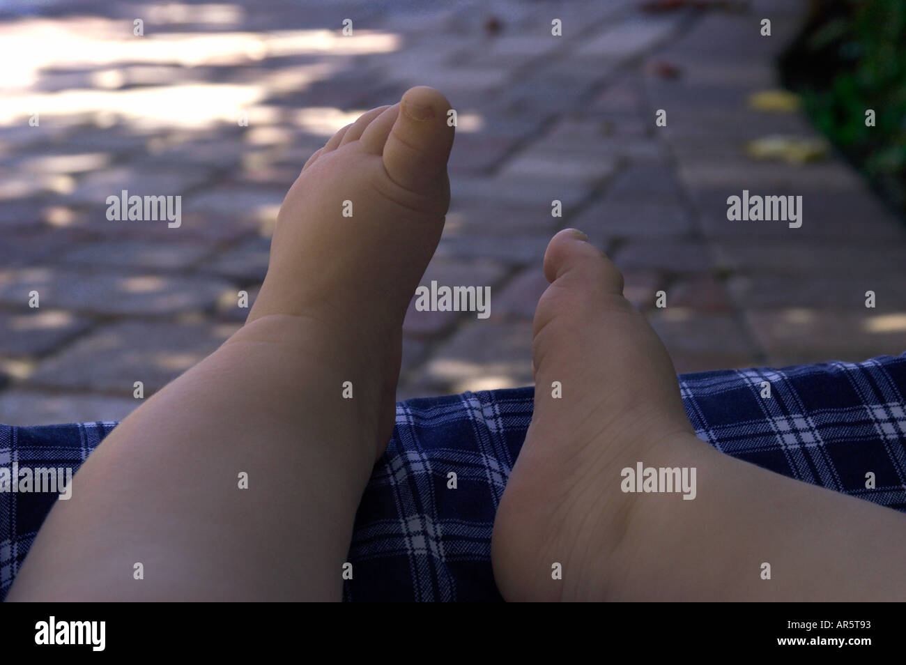 baby feet in car seat Stock Photo - Alamy