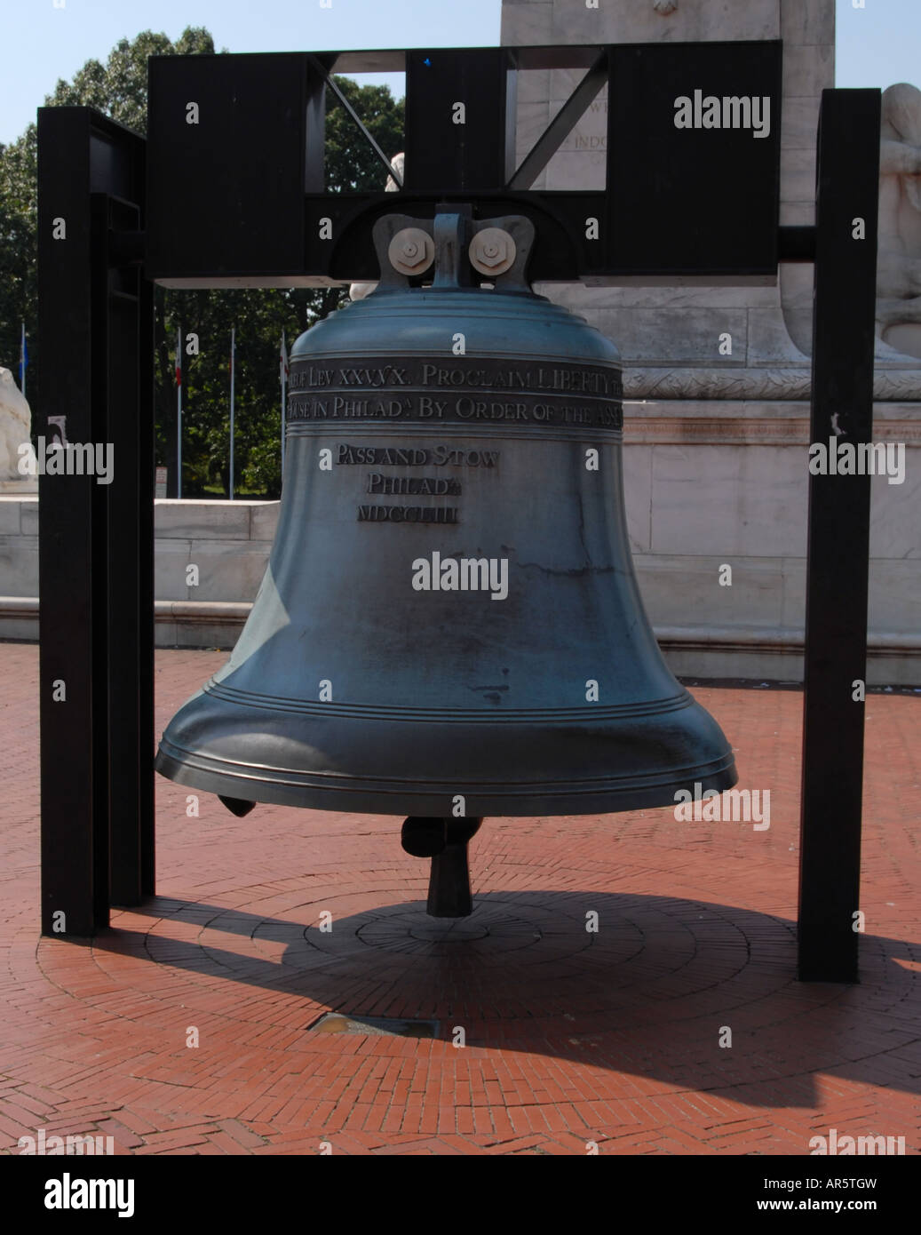 Replica of Liberty Bell, Union Station, Washington, DC Stock Photo - Alamy