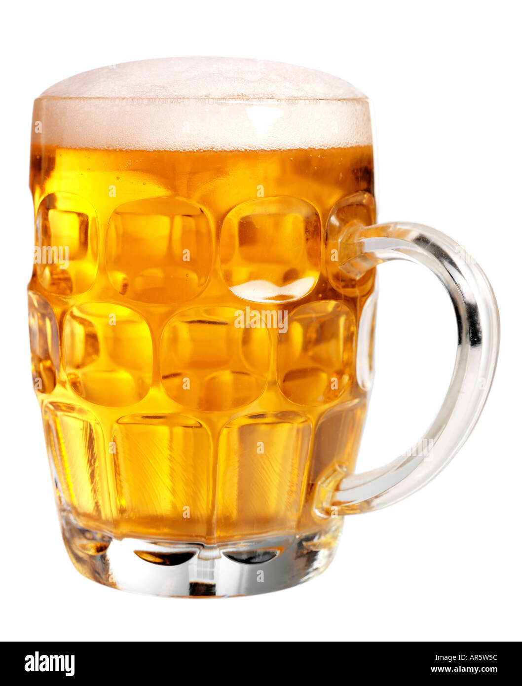 PINT OF LAGER CUT OUT Stock Photo - Alamy