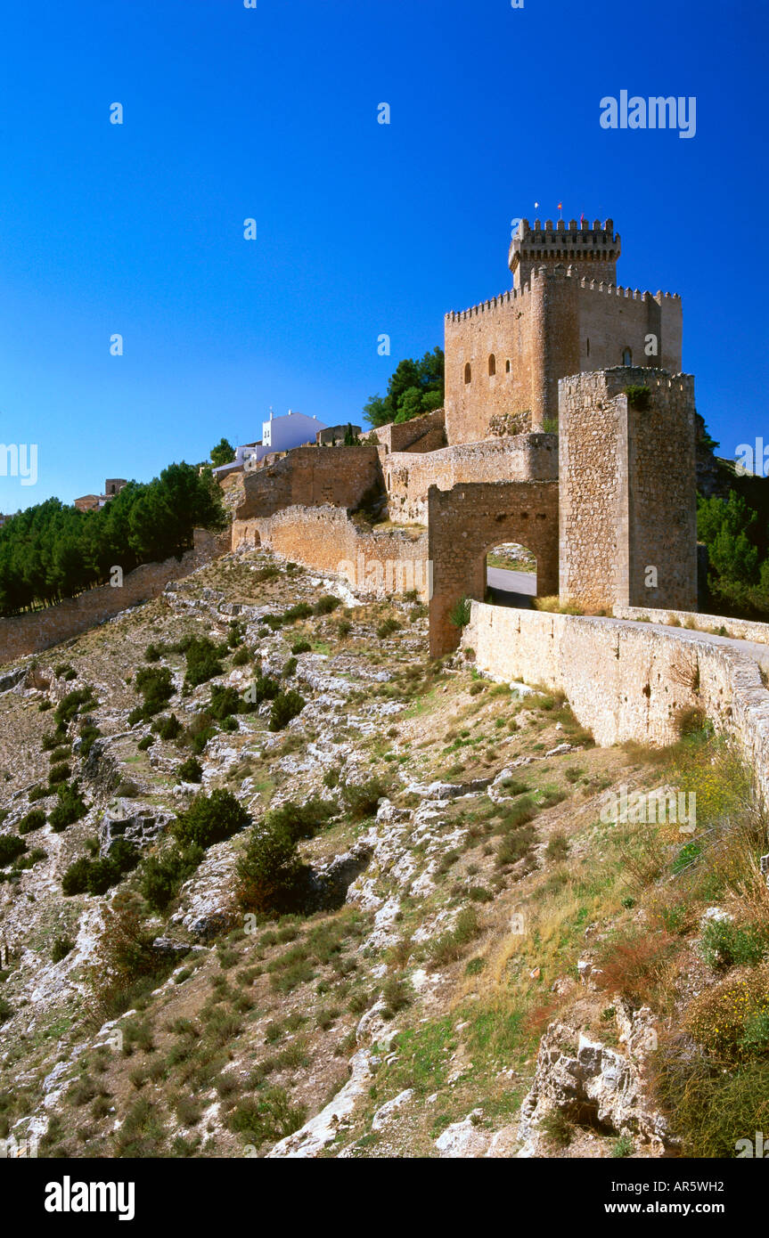 Hotel-Parador, Castle, Alarcon, Province Cuenca, Castilla-La Mancha ...