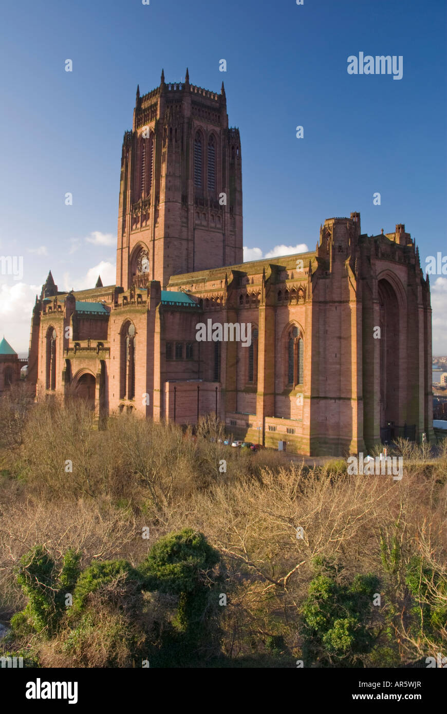 Photograph of the Anglican Cathedral Church of Christ in Liverpool, on ...