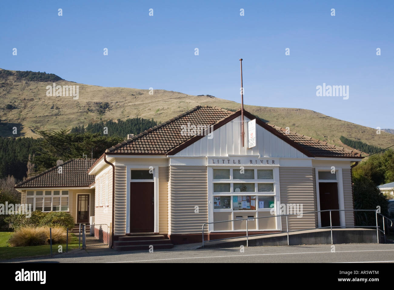 Little River South Island New Zealand May Quaint old NZ Post Agency ...