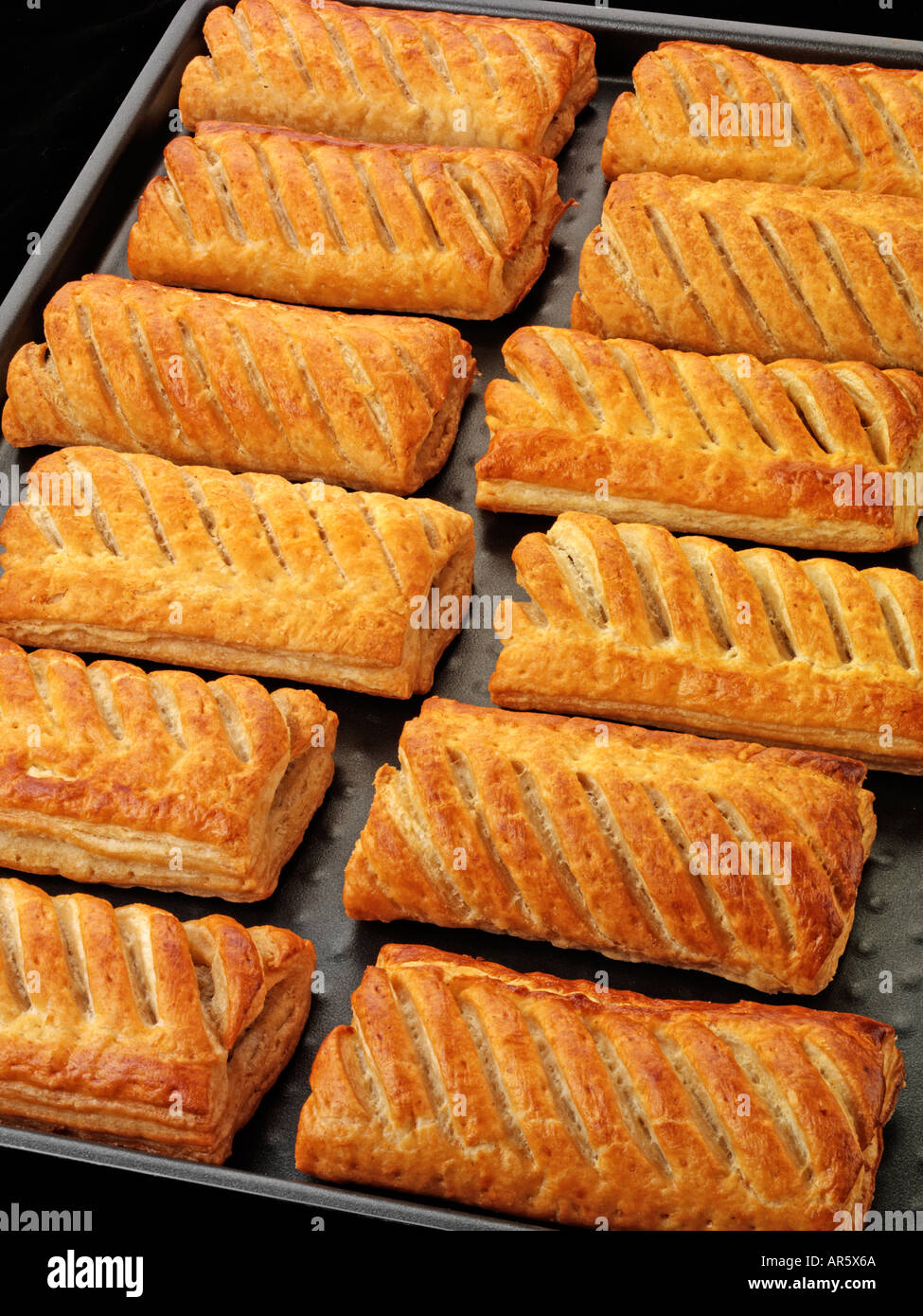 SAUSAGE ROLLS Stock Photo - Alamy