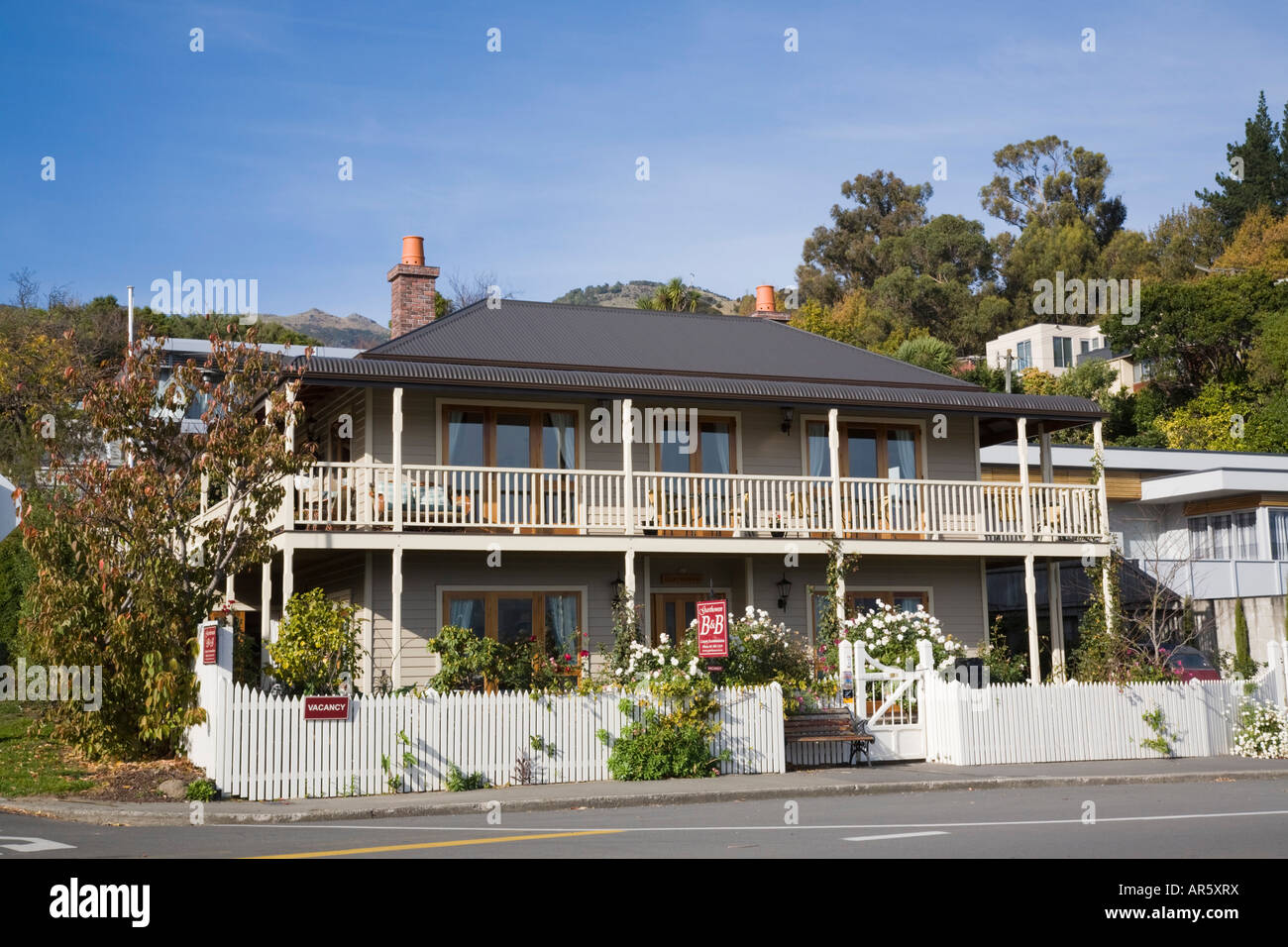 Typical Colonial Pioneer Architecture High Resolution Stock Photography ...