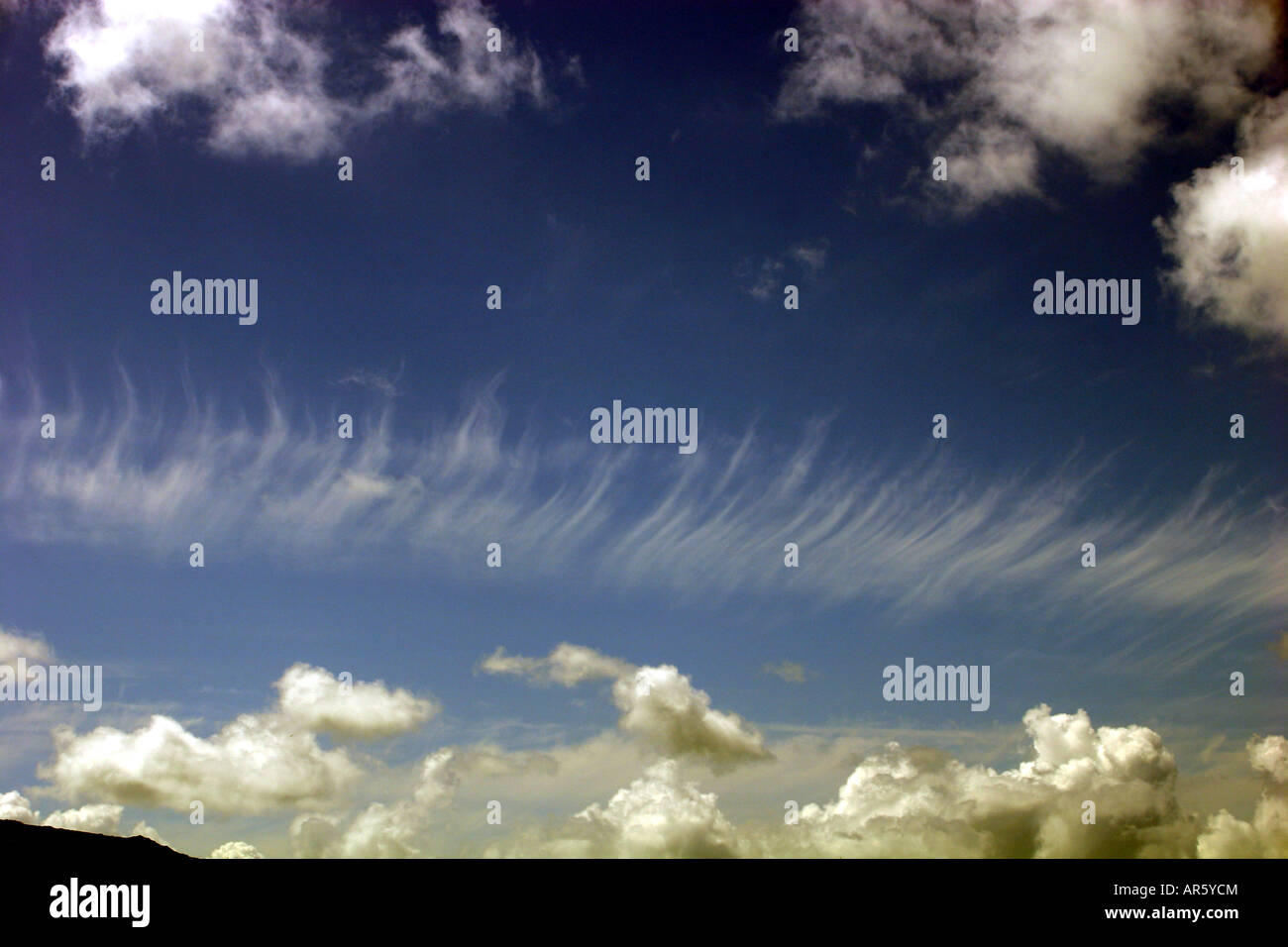 cloud formation and sky scene Stock Photo - Alamy