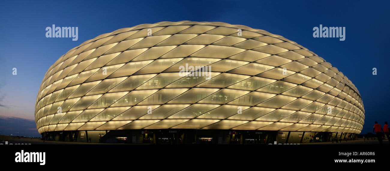 panorama Allianz arena Munich Germany Stock Photo - Alamy