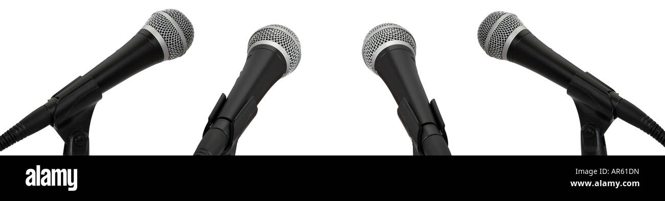 Microphone mic cut out hi-res stock photography and images - Alamy