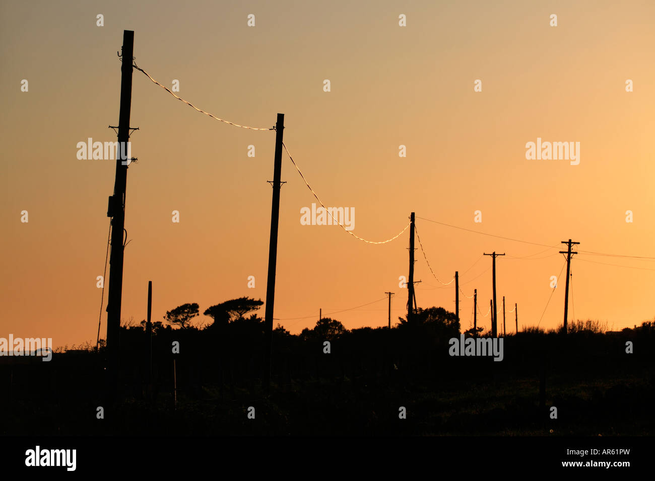 power pylons Ireland Stock Photo - Alamy