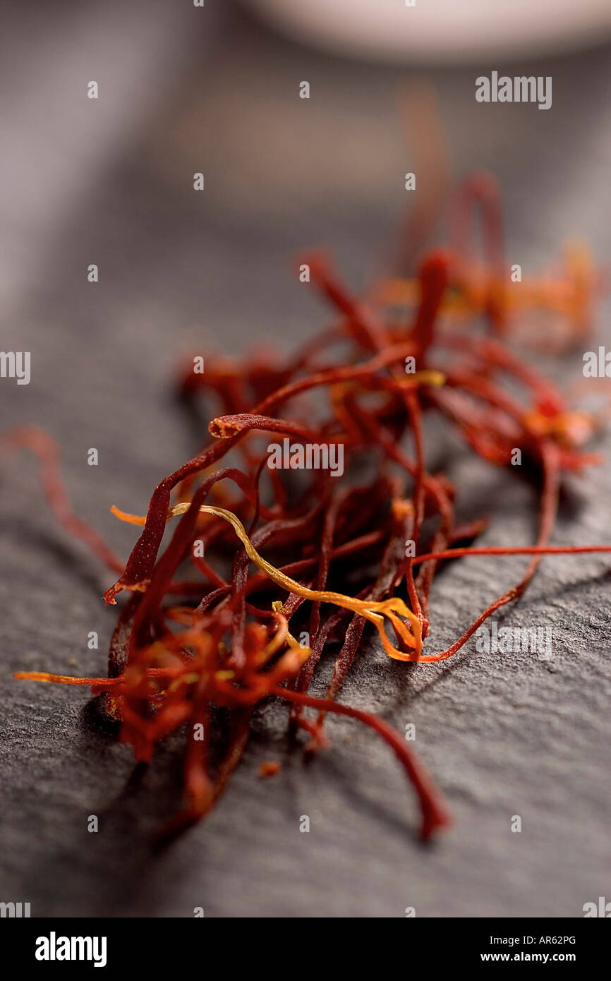 whole saffron threads Stock Photo - Alamy