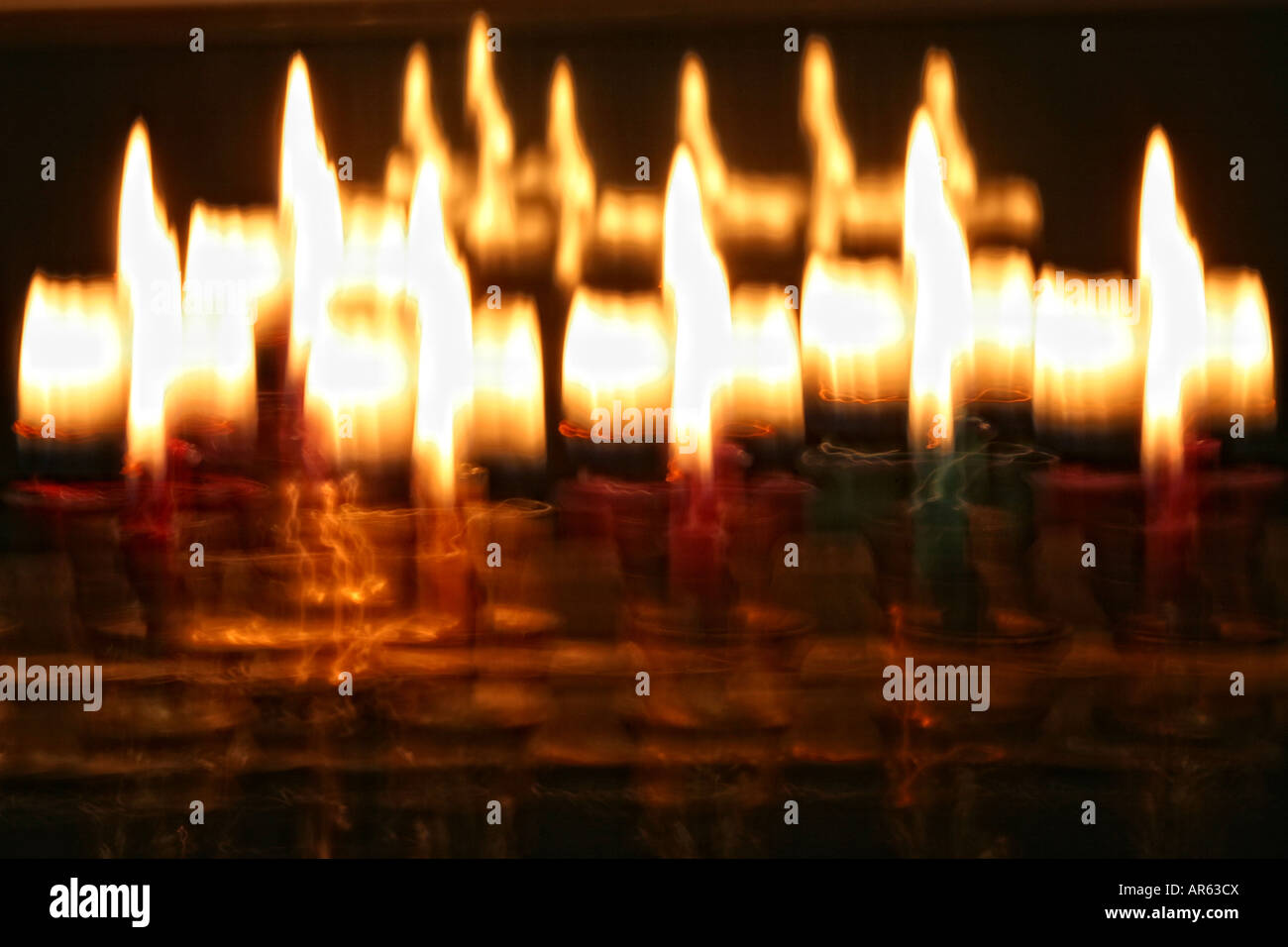 Chanukah candelabra hi-res stock photography and images - Alamy