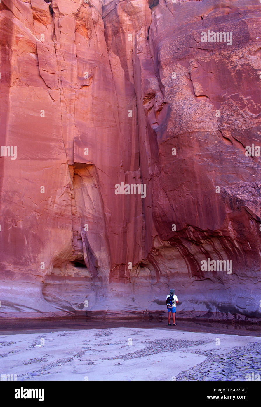 Hiking in Paria Canyon, Utah Stock Photo - Alamy