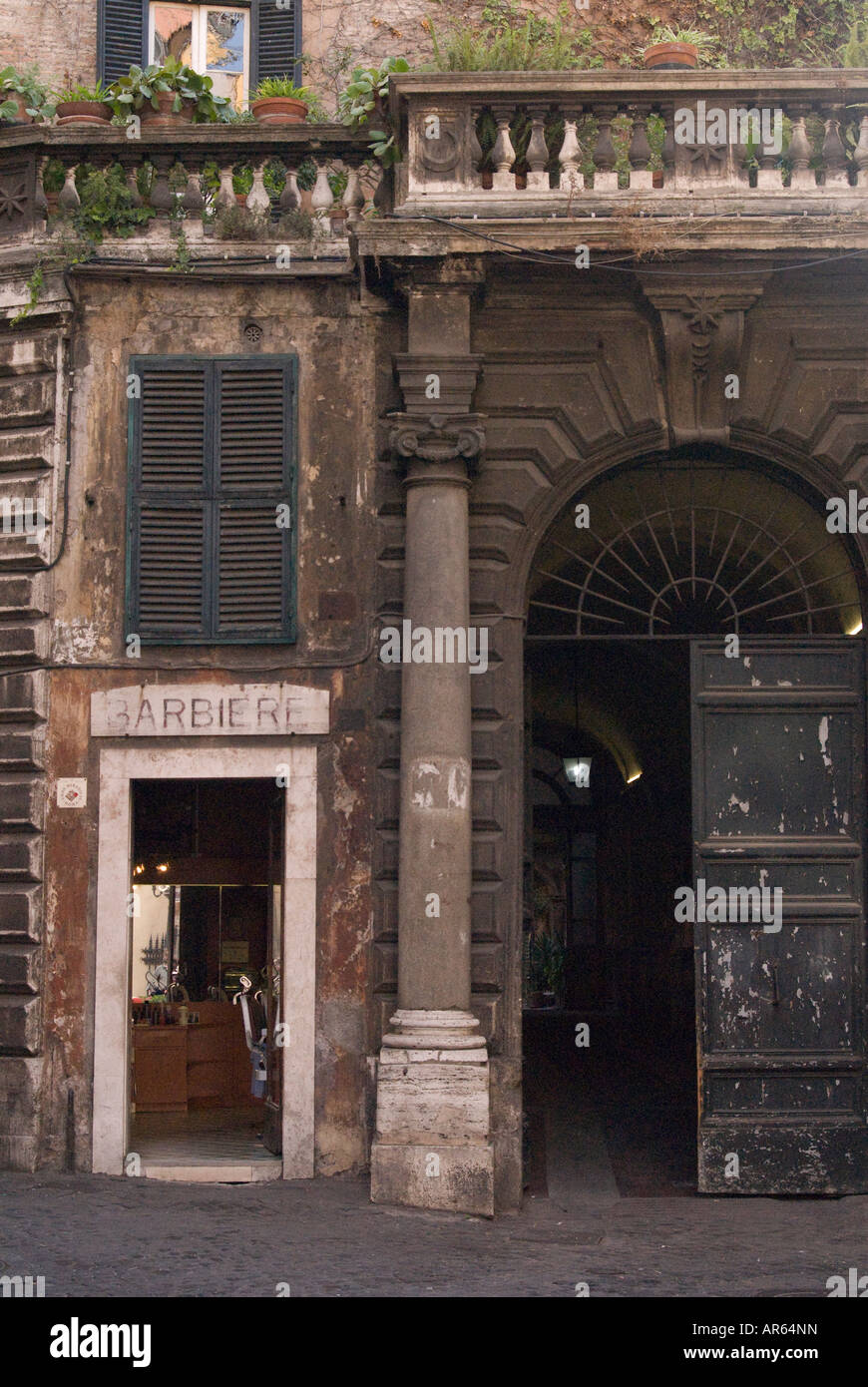 Street scene in Rome Stock Photo - Alamy