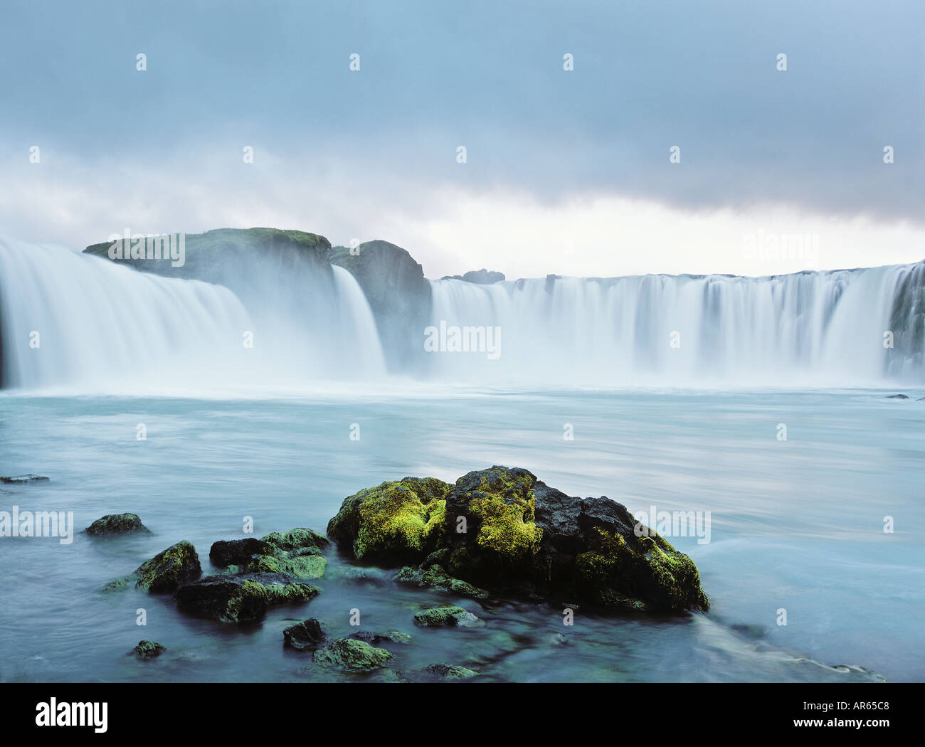 Godafoss waterfall in Iceland Stock Photo - Alamy