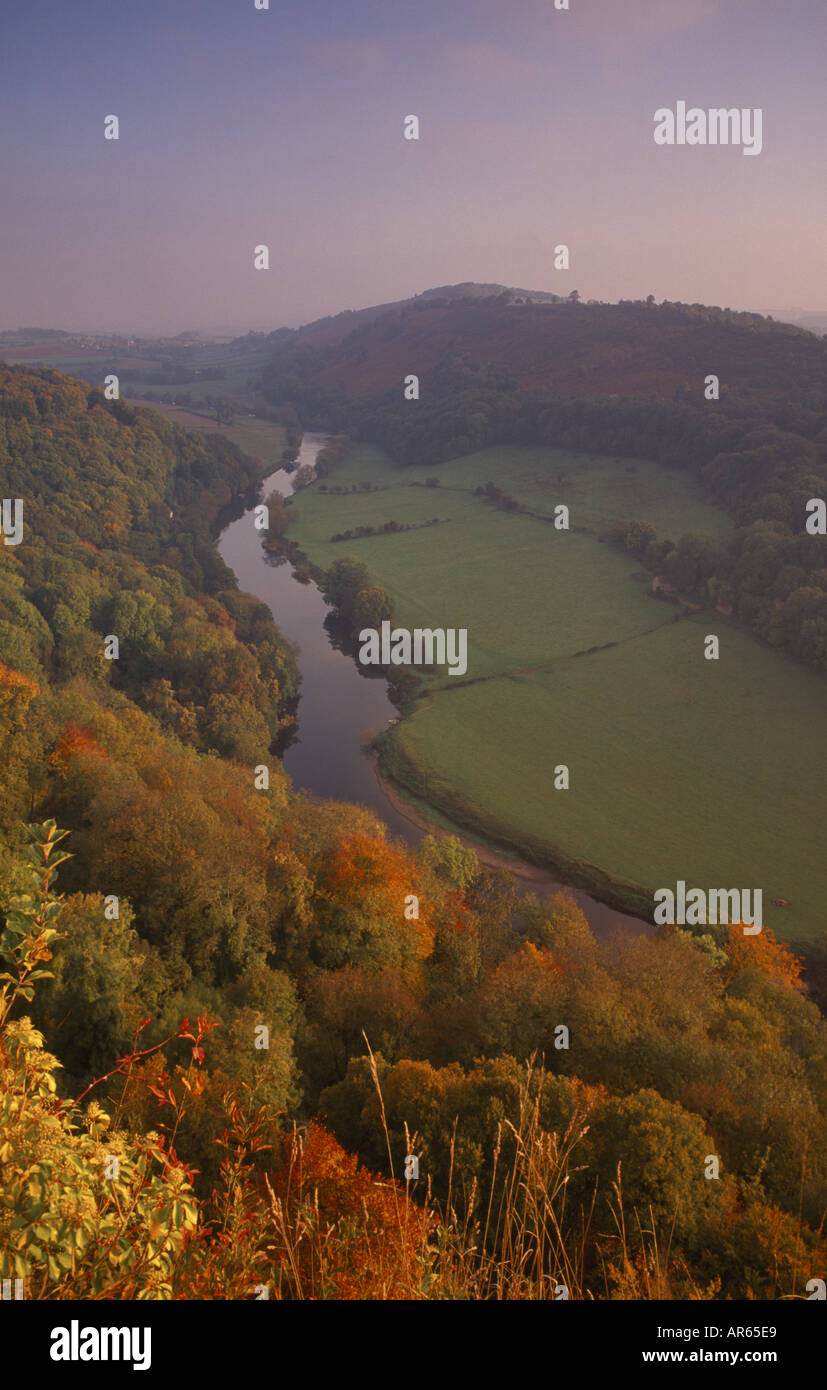A view of Symonds Yat in the Wye Valley Gloucestershire Stock Photo - Alamy