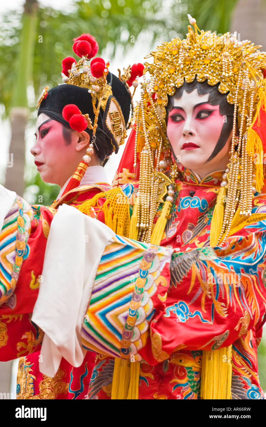 A Cantonese Opera Performance In Traditional Costume In Hong Kong One Of A Series Of Images By