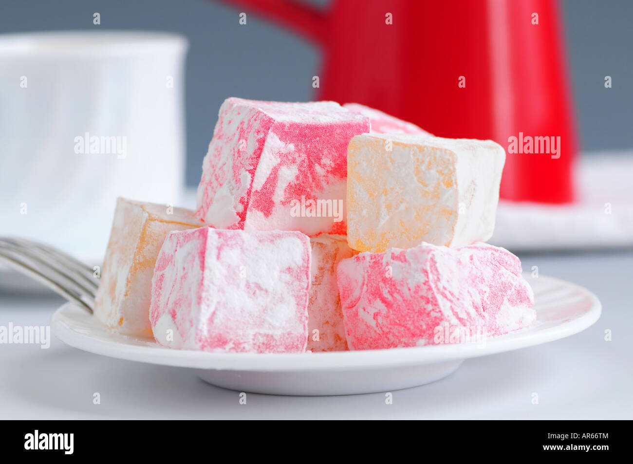 Traditional turkish rose delight hi-res stock photography and images ...