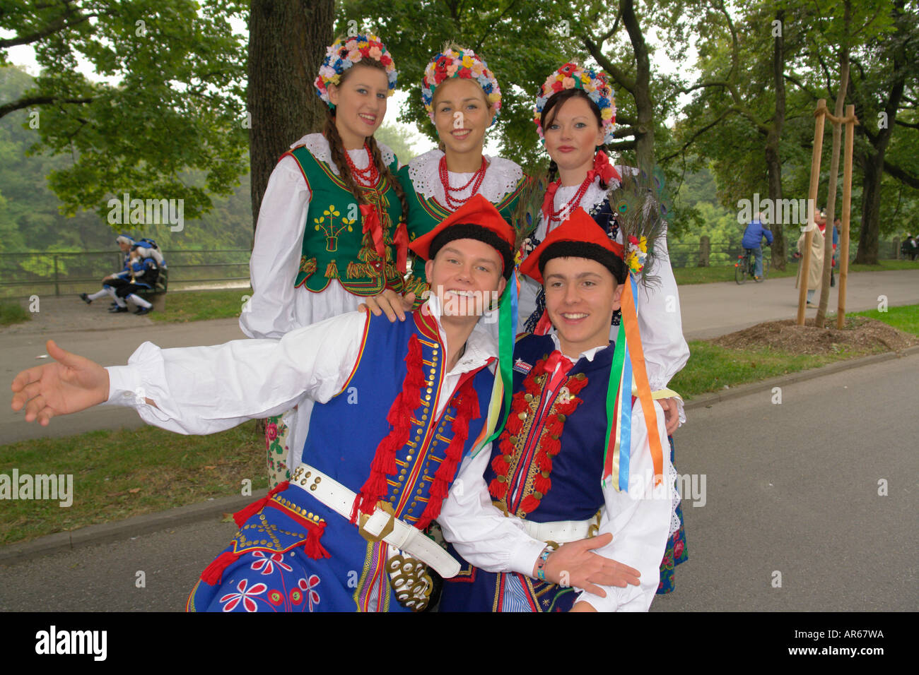 Europe Germany Munich Beer Festival Oktoberfest colorful traditional ...