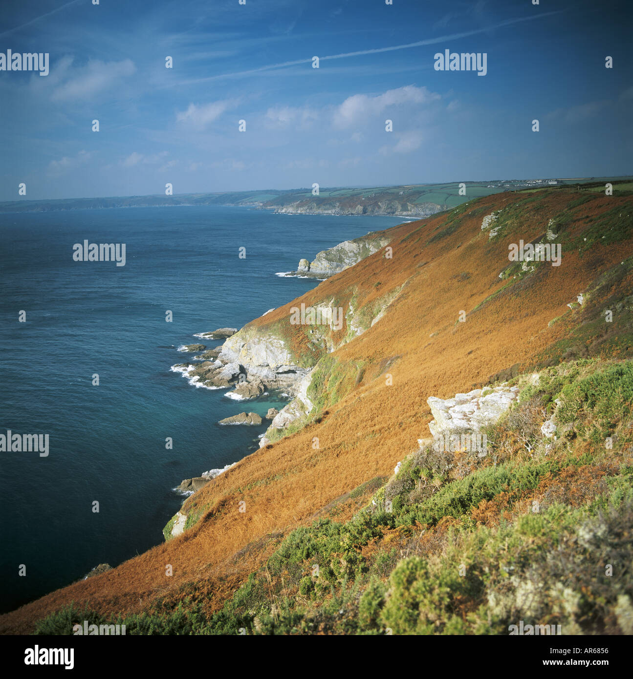 The Dodman Cornwall Stock Photo - Alamy
