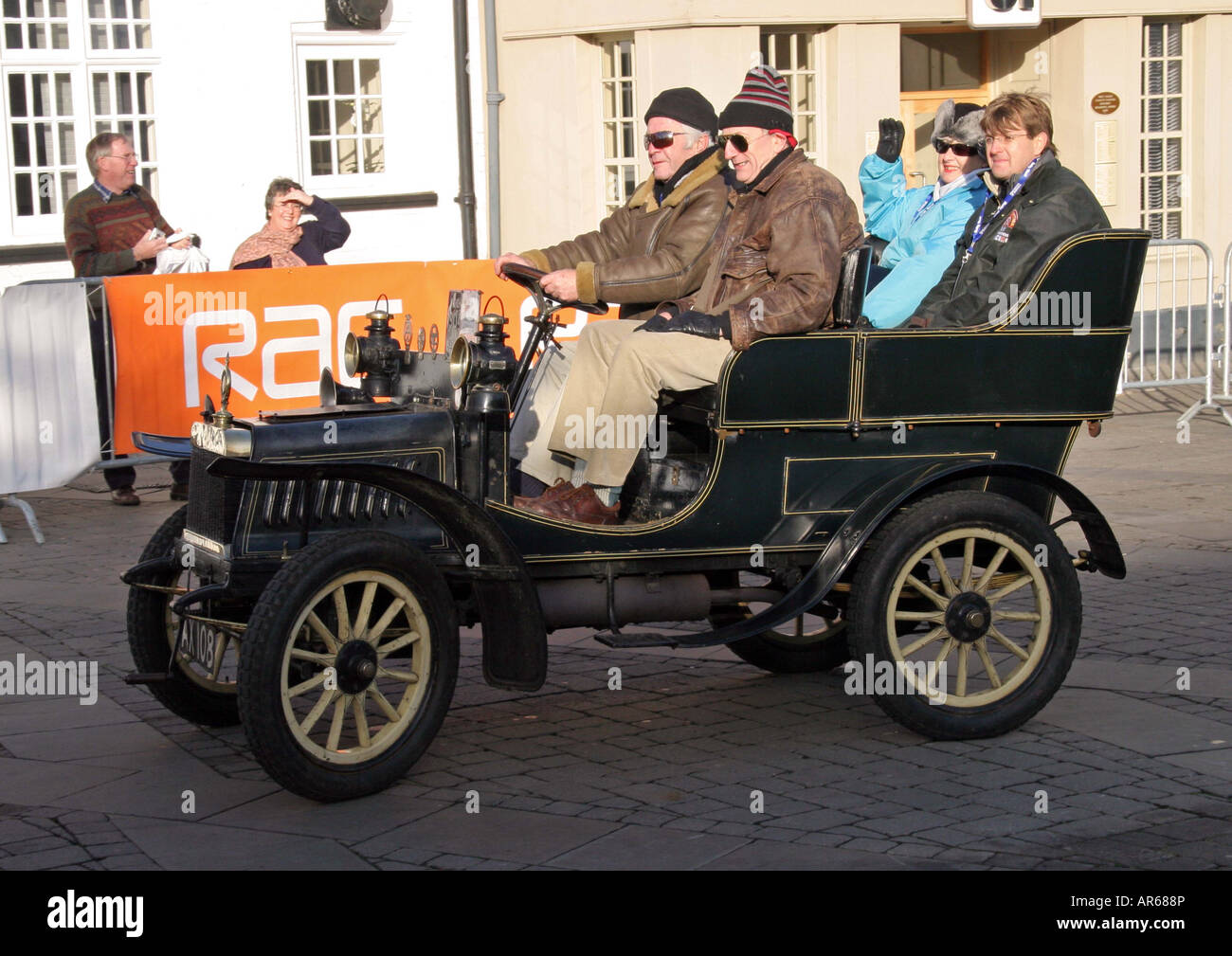 1904 Alldays Reg. No. AX 108 Mr Gordon Rose. Kent No.517 early arrival ...