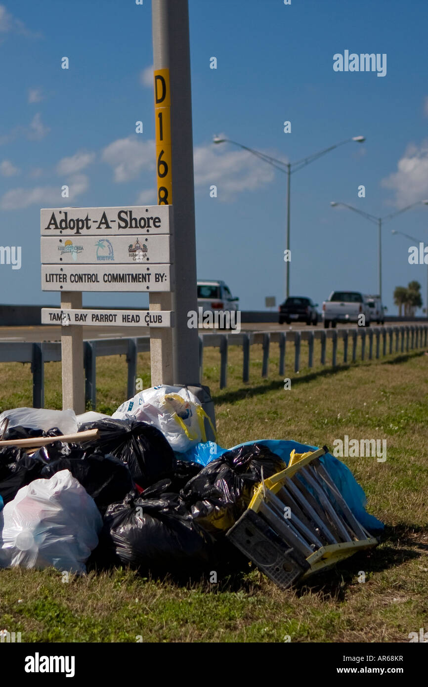 Adopt a highway sign hi-res stock photography and images - Alamy